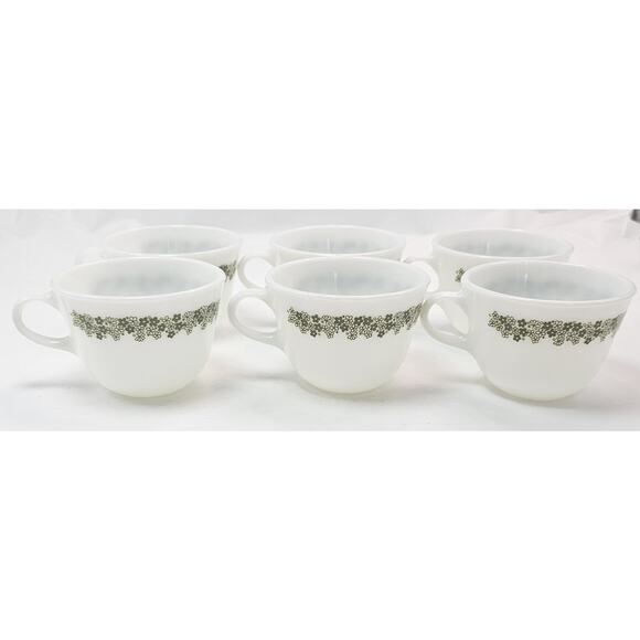 Pyrex | Dining | Vintage Pyrex Milk Glass Spring Blossom Crazy Daisy ...